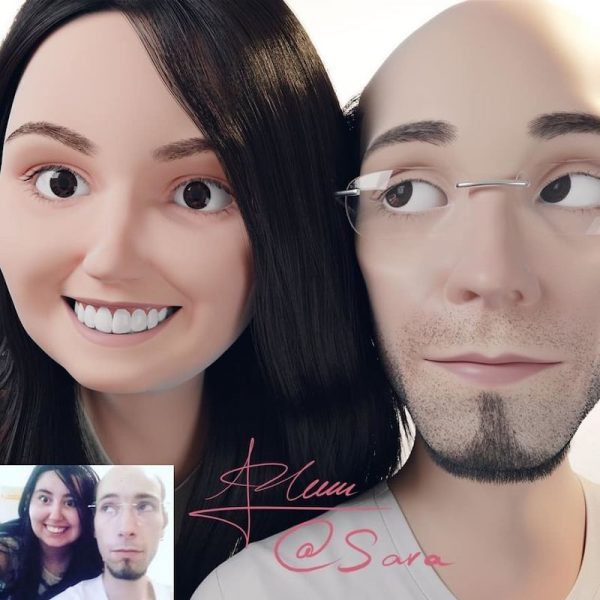 Cet artiste reproduit des photos d'inconnus en s'inspirant du style des ...