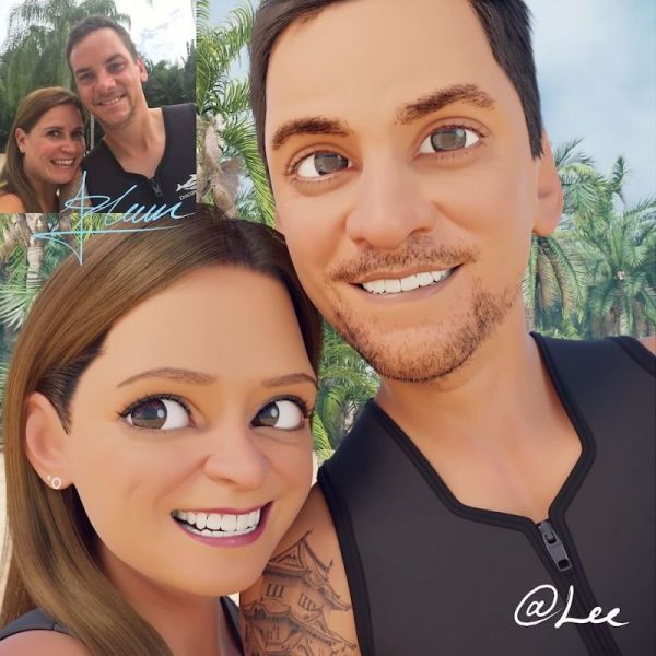 Cet artiste reproduit des photos d'inconnus en s'inspirant du style des ...