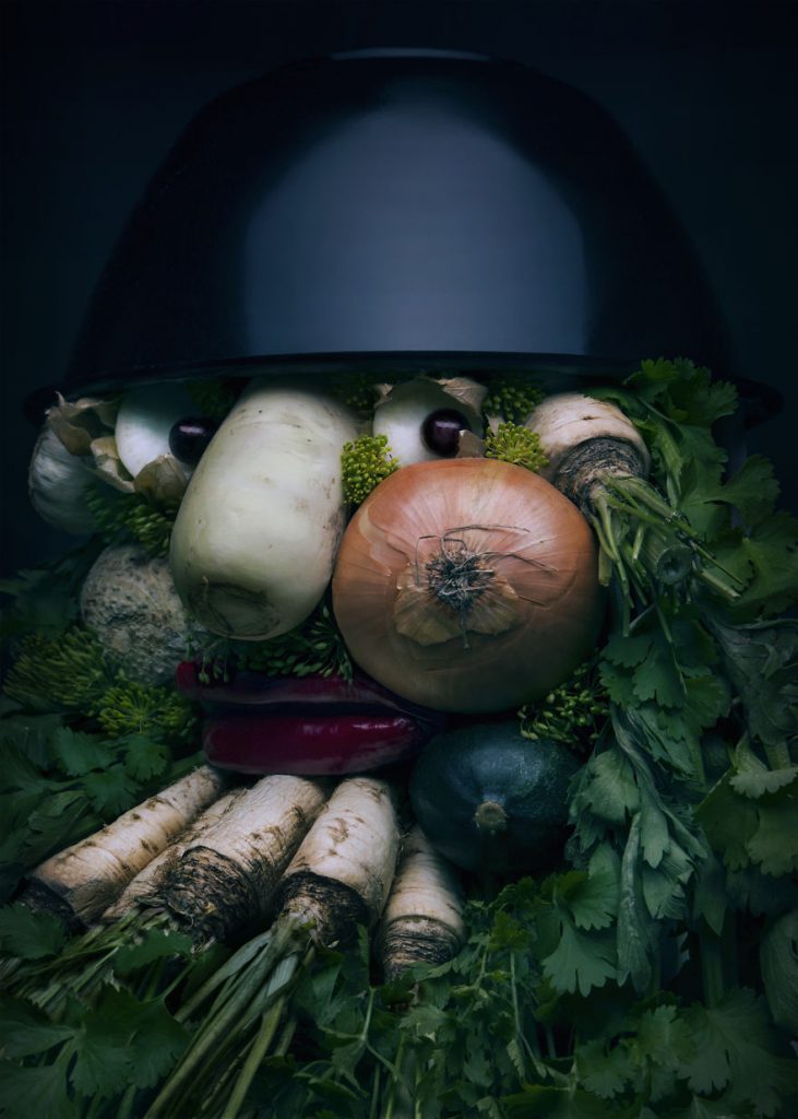 Elle utilise des fruits et des légumes pour créer des portraits ... Elle utilise des fruits et des légumes pour créer des portraits ...