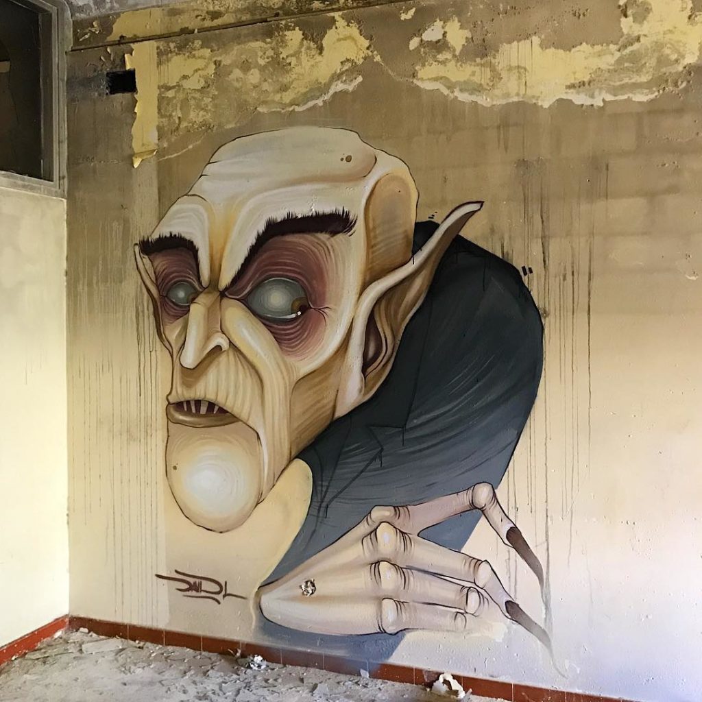 Il caricature les personnages célèbres avec un style cartoonesque ...