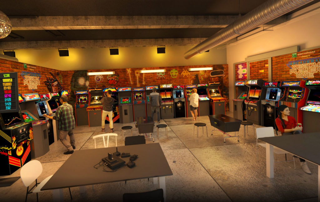 Un bar dédié aux jeux rétro a ouvert à Paris pour le film Ready Player ...