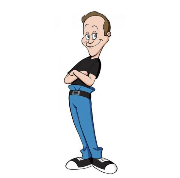 Cet illustrateur se dessine dans plus de 100 styles de cartoons différents