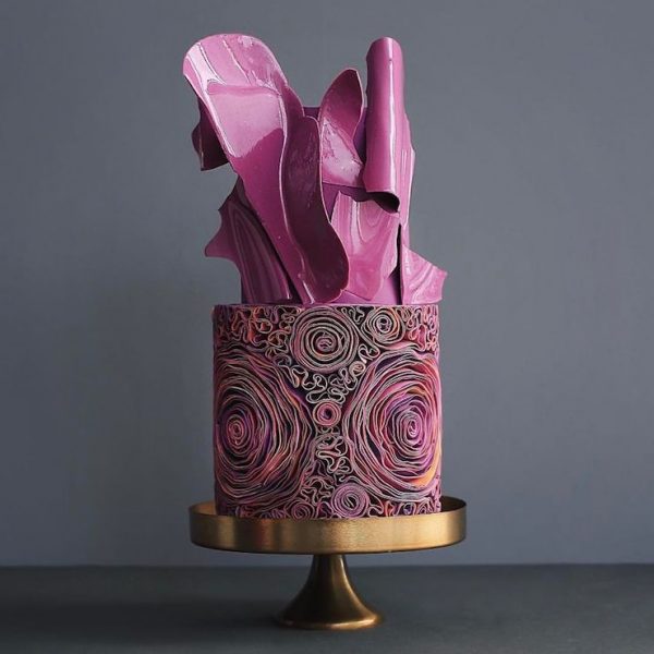 Cette pâtissière crée des gâteaux à étages artistiques inspirés d ...