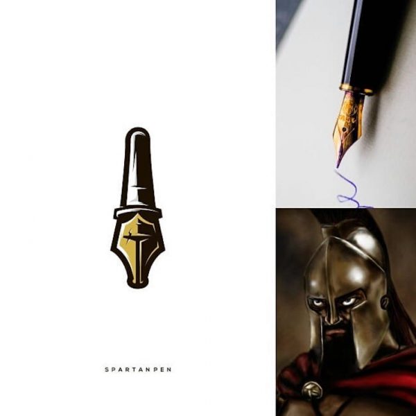 Il mixe des objets et des animaux pour créer des logos fictifs ultra ...