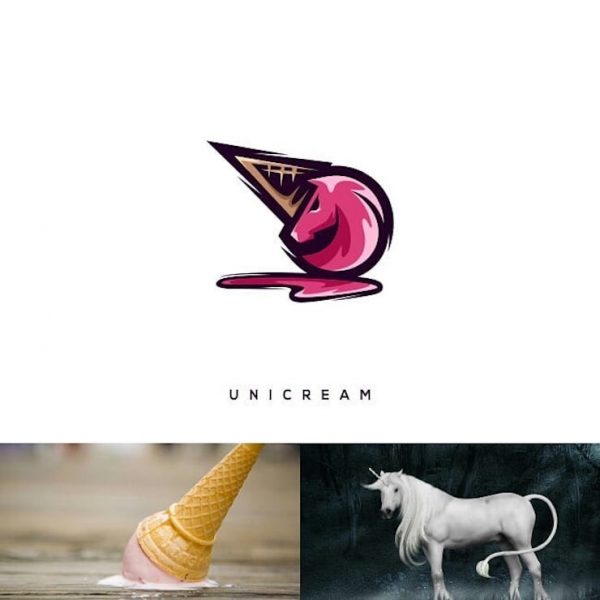 Il mixe des objets et des animaux pour créer des logos fictifs ultra ...