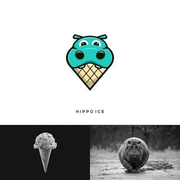 Il mixe des objets et des animaux pour créer des logos fictifs ultra ...