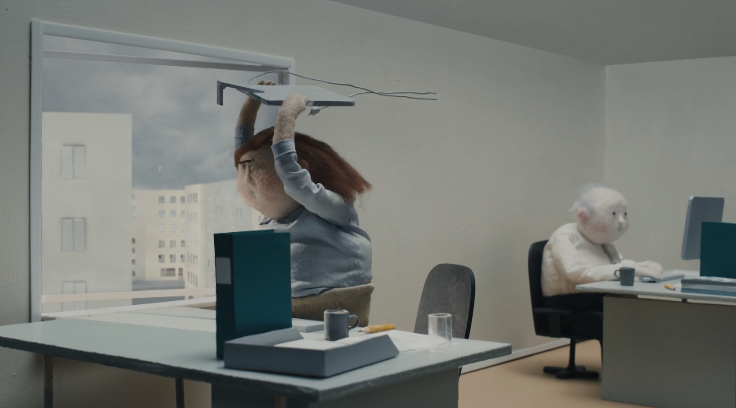 Ce court-métrage en stop motion illustre avec humour le besoin de ...