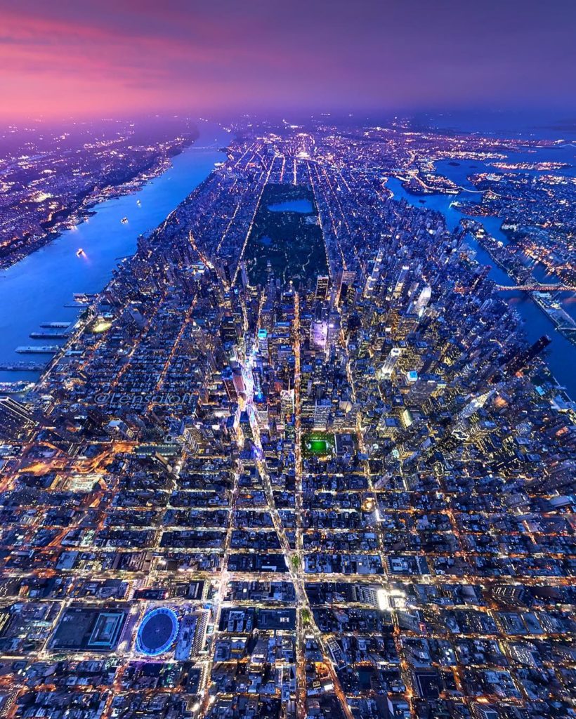 Ce photographe capture New York vue du ciel avec des clichés à couper ...