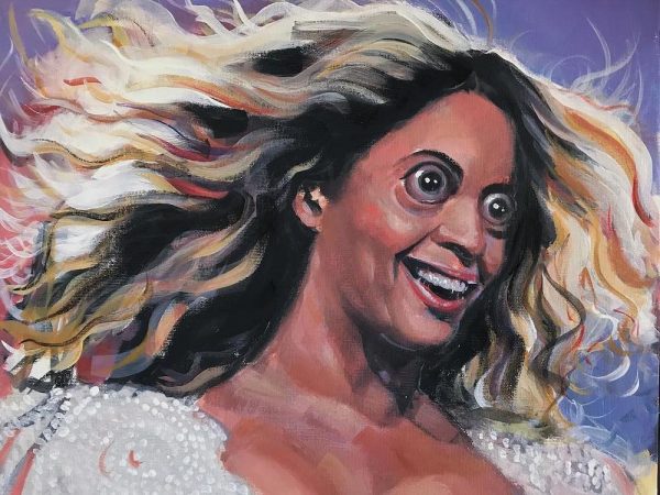 Cet artiste réalise d'étranges peintures qui révèlent un visage caché ...