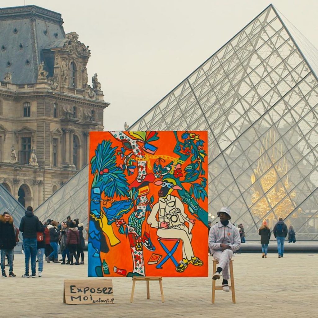 Pour se faire connaître, cet artiste fait le tour de Paris avec ses ...