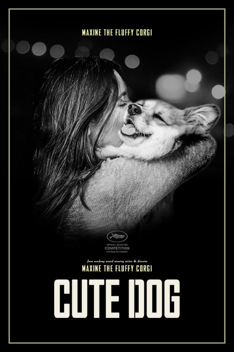 Il s'amuse à incruster son adorable corgi dans des affiches de films ...