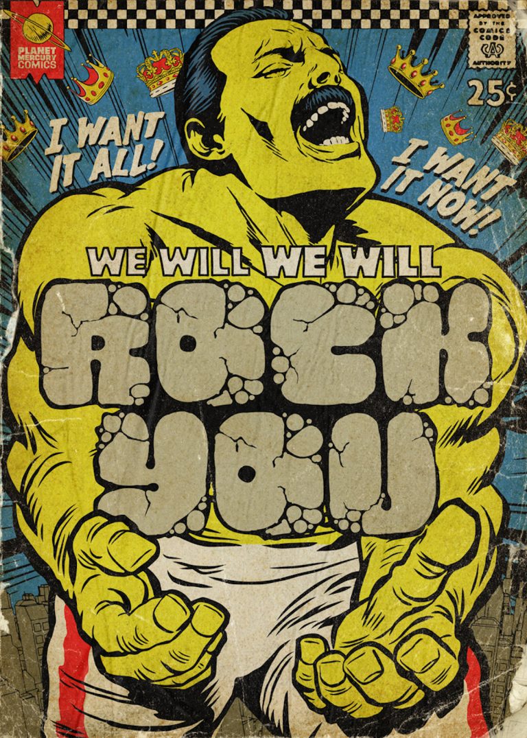 Il transforme les plus célèbres titres de Queen en couvertures de ...