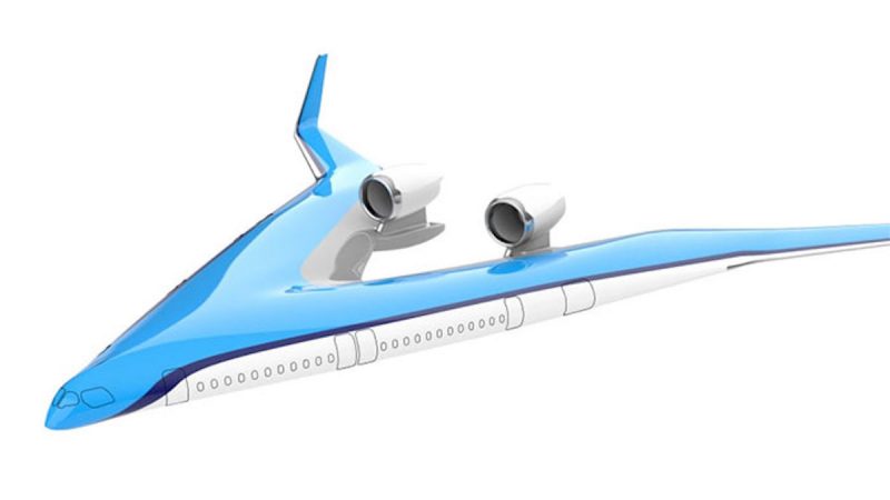 Ce prototype d'avion en V consomme moins en transportant les passagers ...