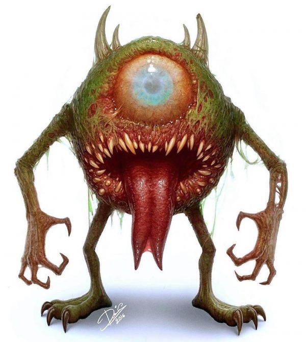 Il revisite les personnages célèbres de notre enfance en créatures ...
