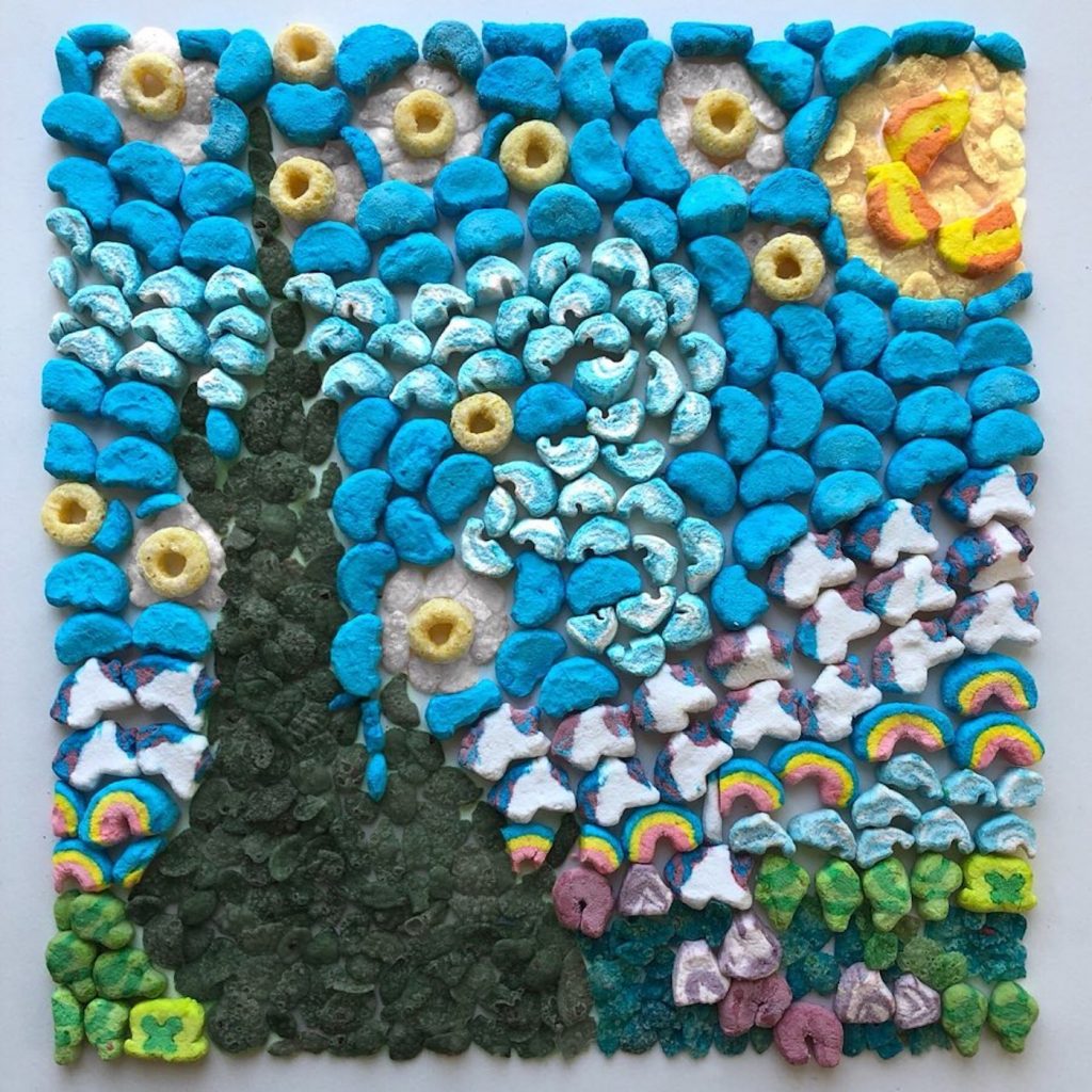 L'artiste Adam Hillman reproduit des tableaux célèbres avec des ...