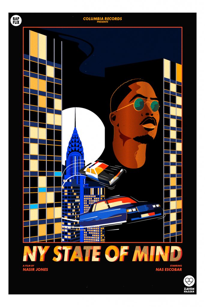 Ce graphiste transforme les tubes de rap célèbres en affiches de cinéma ...