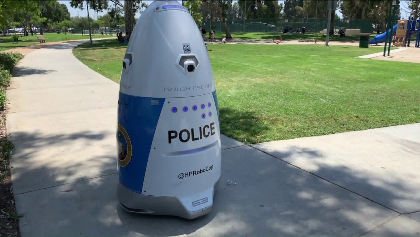 Les États-Unis dévoilent les premiers robots policiers... mais ce n'est ...