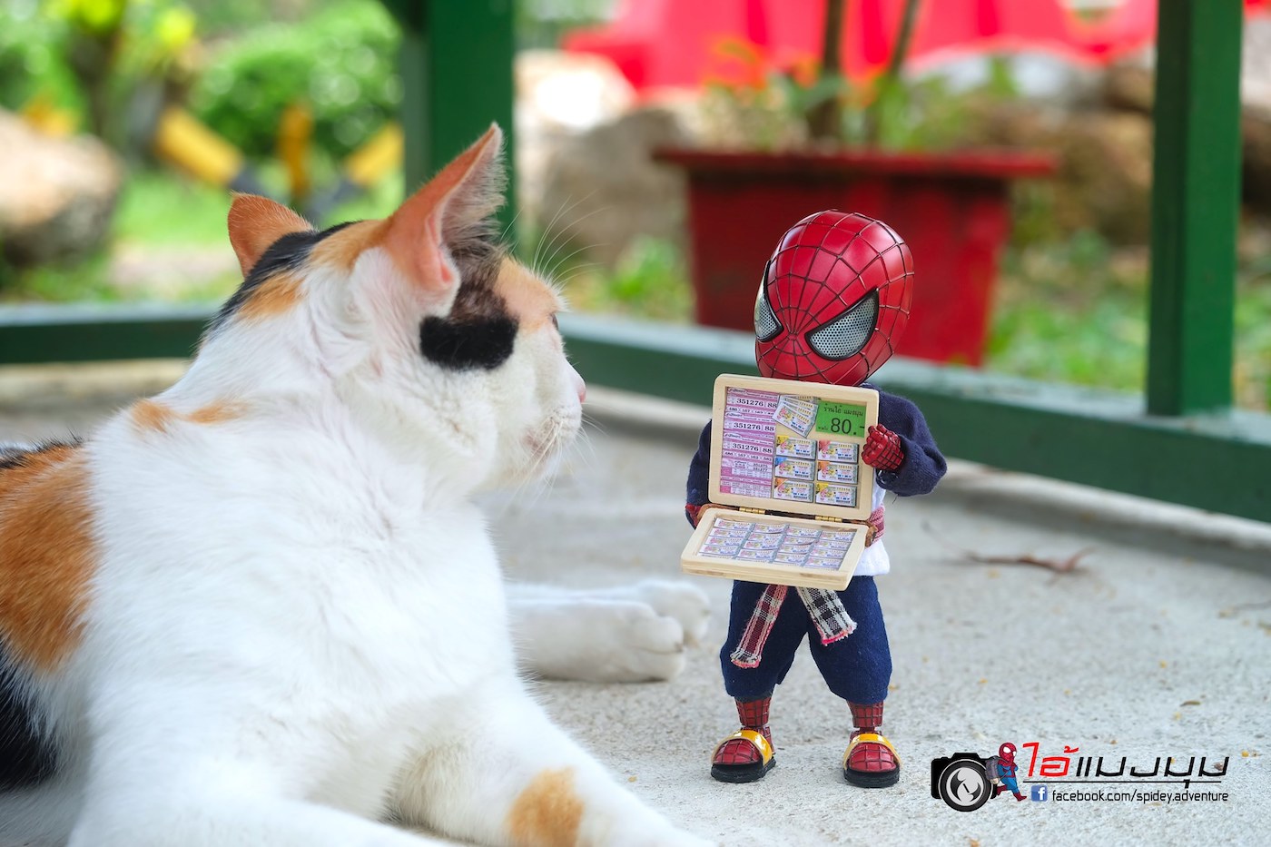 À l'aide de sa figurine Spider-Man, ce photographe crée des mises en ...