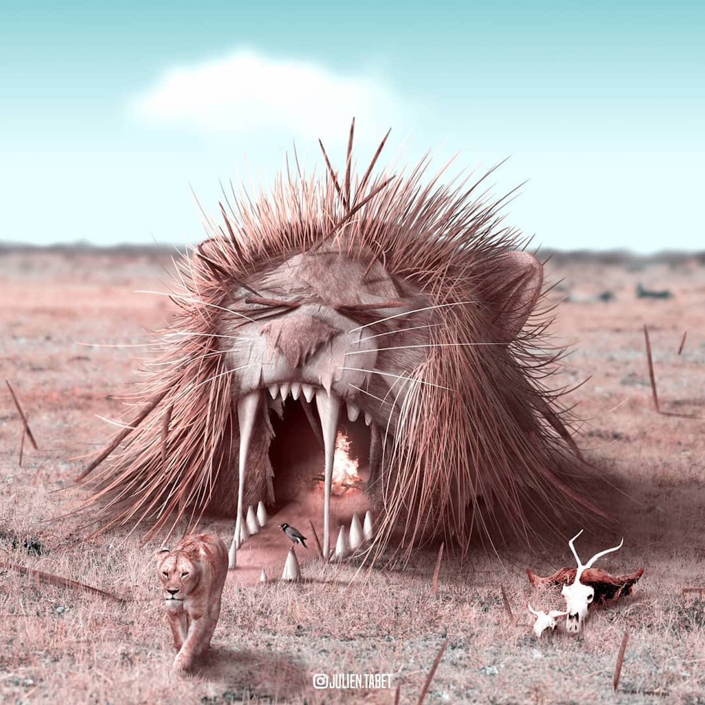 Ce roi de Photoshop métamorphose les animaux pour créer des mises en ...