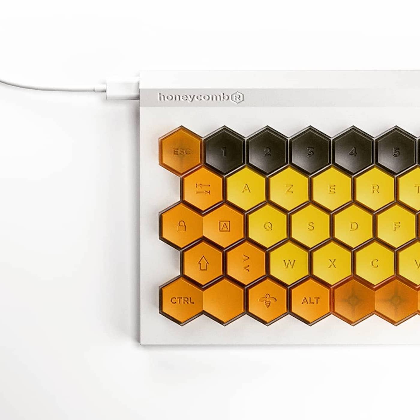 Le design de ce clavier d'ordinateur est directement inspiré du nid d ...