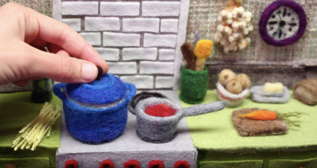 Cette artiste conçoit des stop-motion impressionnants en utilisant de ...