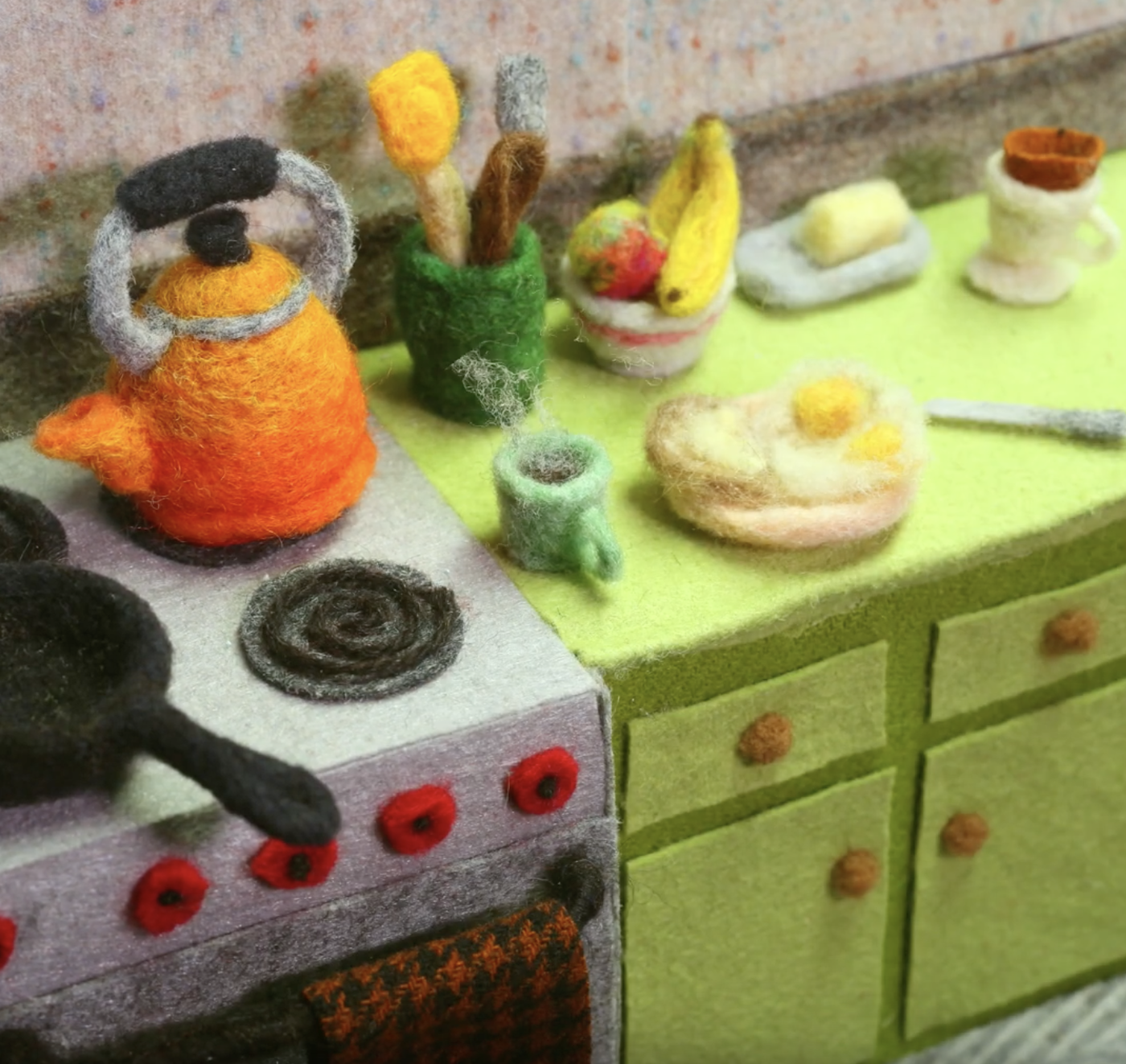 Cette artiste conçoit des stop-motion impressionnants en utilisant de ...