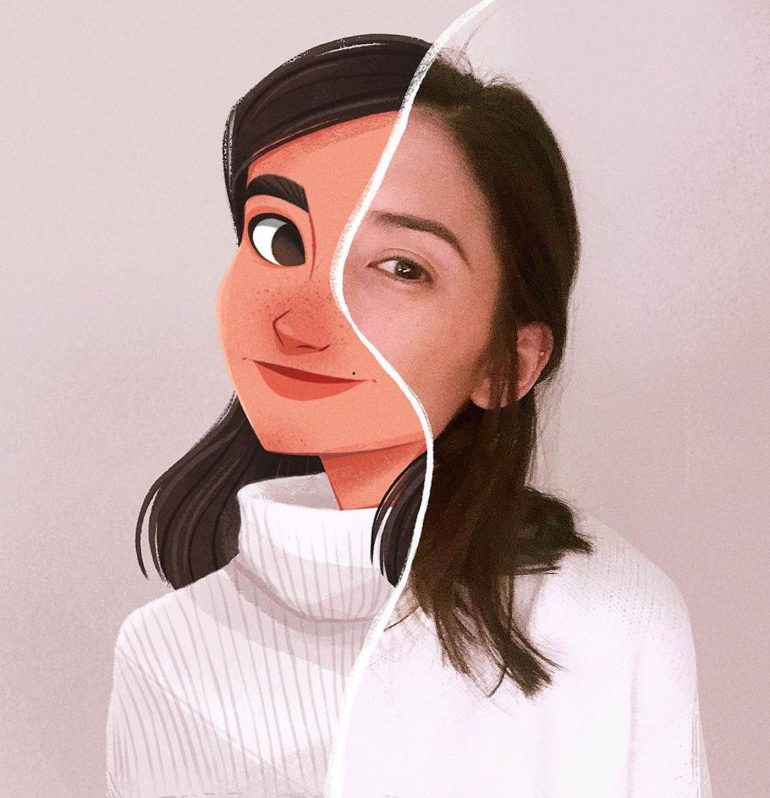 Sur Instagram, le challenge #ToonMe met au défi les illustrateurs de se ...