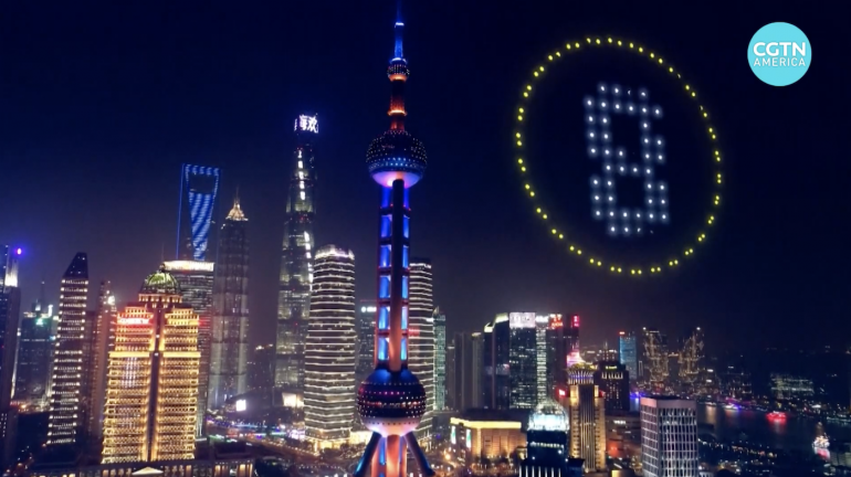Nouvel an : Shanghai dévoile un feu d'artifice technologique avec 2000 ...