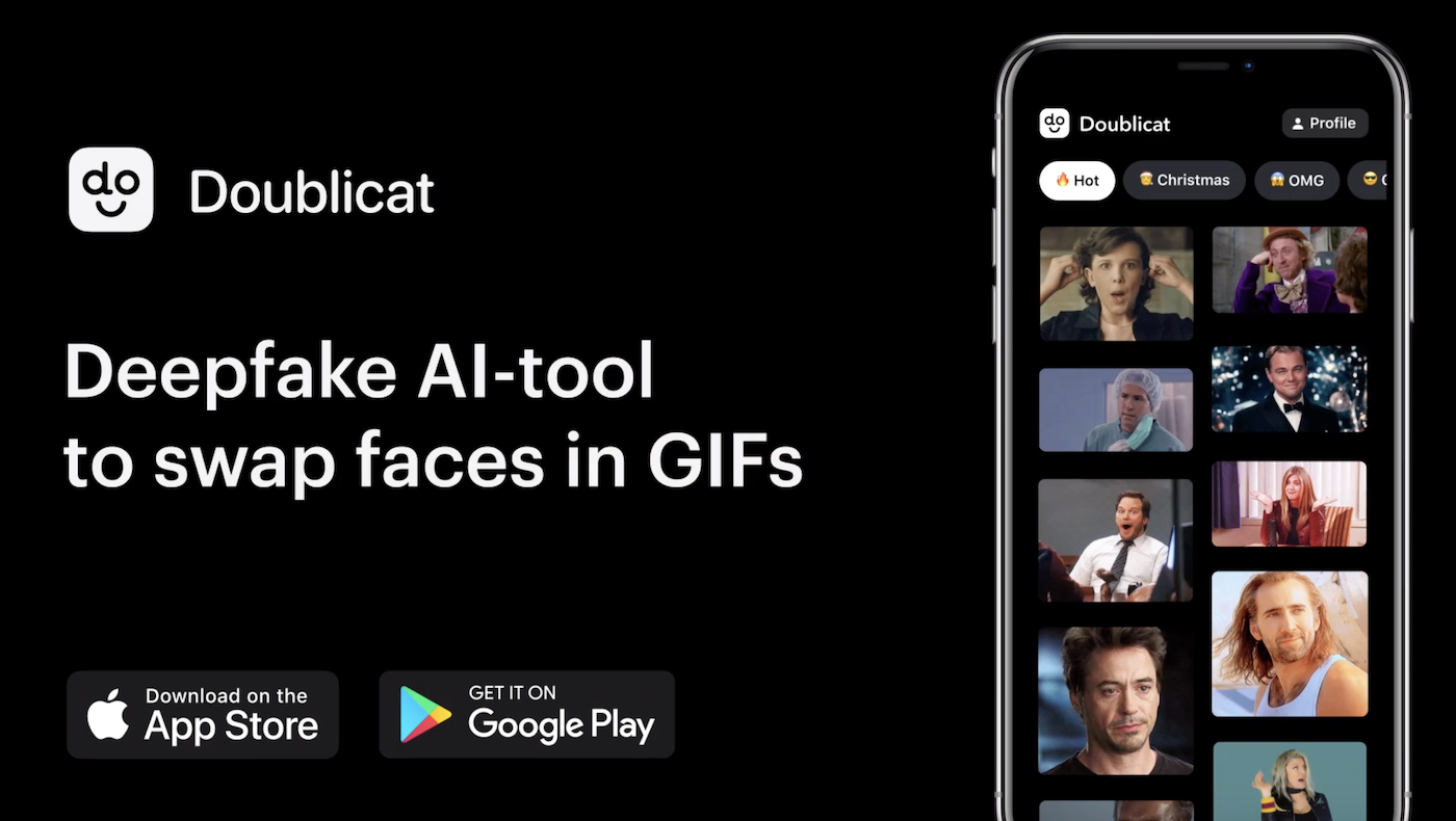 Doublicat : l'application qui intègre votre visage sur des GIFs cultes ...