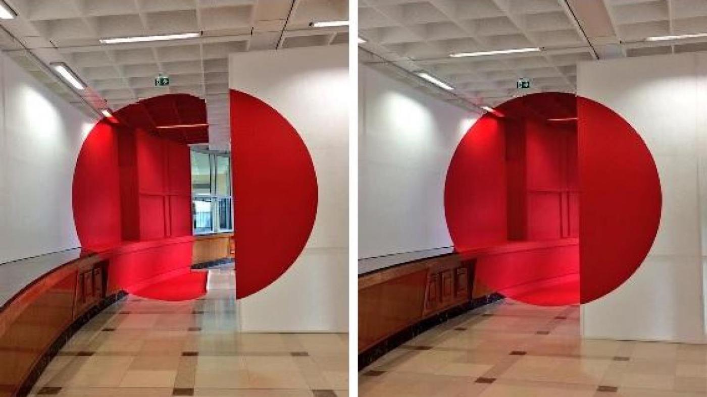 L'artiste Georges Rousse crée des anamorphoses à couper le souffle dans ...