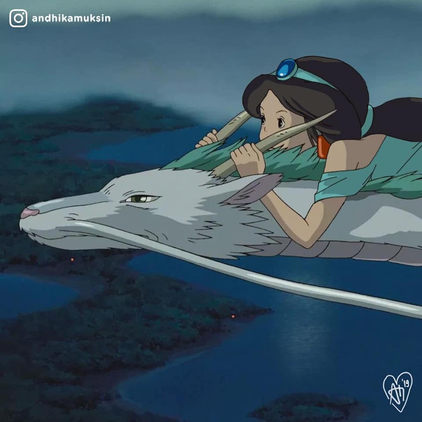 Les princesses Disney transposées dans l'univers du Studio Ghibli