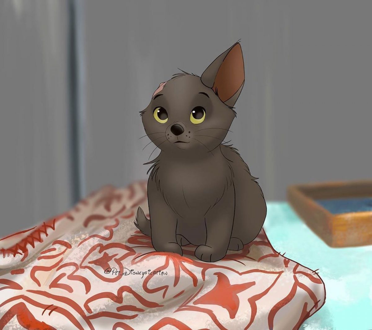 Cette illustratrice transforme vos animaux en personnages Disney