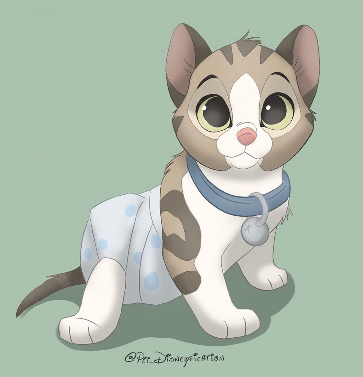 Cette illustratrice transforme vos animaux en personnages Disney