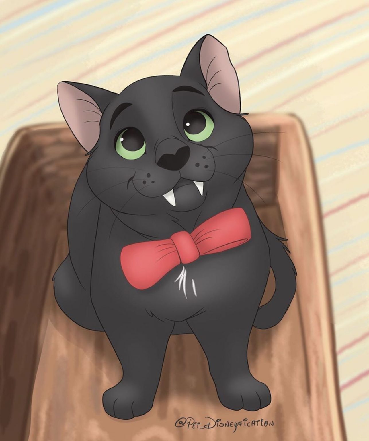 Cette illustratrice transforme vos animaux en personnages Disney