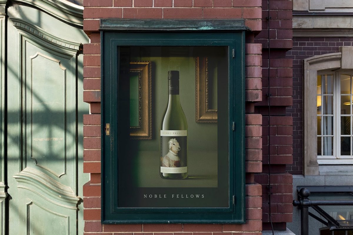 Ce vin transforme les animaux en nobles dans un branding étonnant