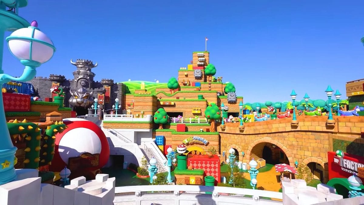 Nintendo dévoile les premières images de son parc d'attractions Super ...