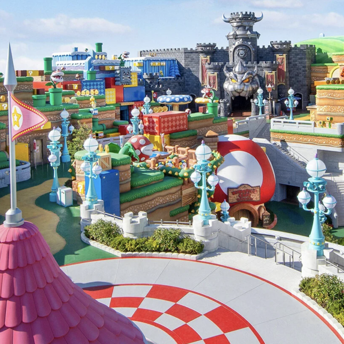 Nintendo dévoile les premières images de son parc d'attractions Super ...
