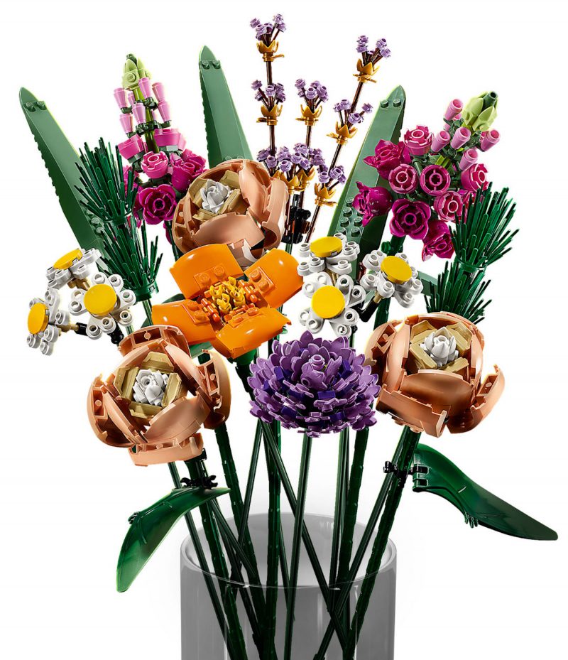 LEGO lance des fleurs à construire soi-même pour décorer votre intérieur