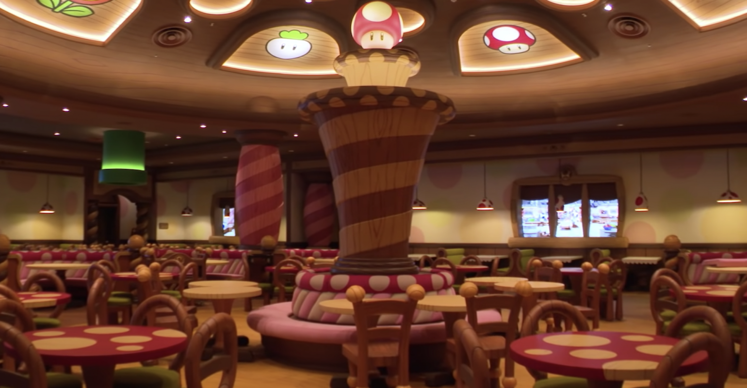Nintendo dévoile les plats de son restaurant à thème sur l'univers de Mario
