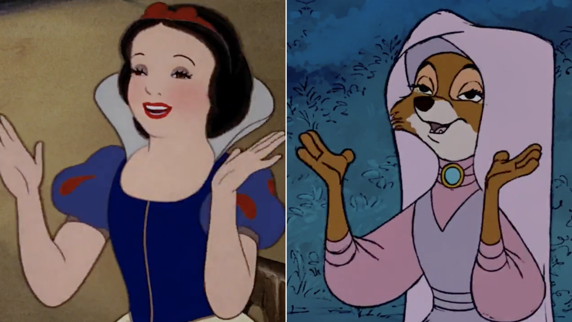 Quand Disney "recycle" les mêmes animations dans différents dessins ...