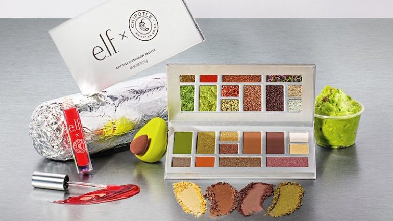 Chipotle lance une palette de maquillage pour les fans de burritos