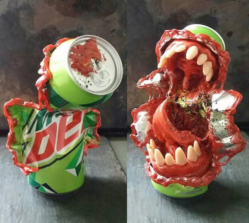 L'artiste Travis Mullins transforme les produits du quotidien en ...