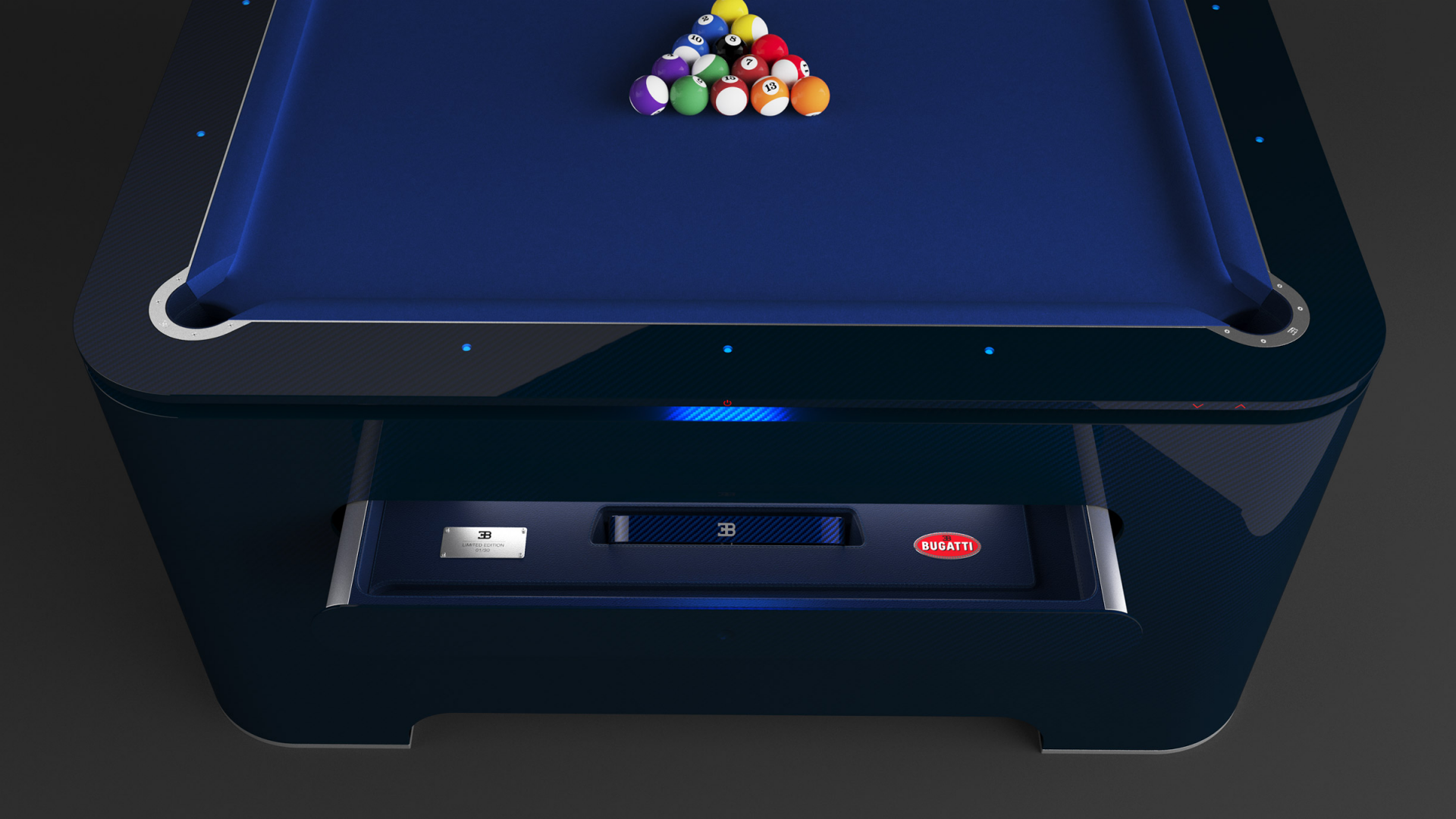 Bugatti se lance dans la production de billards de luxe en fibre de ...
