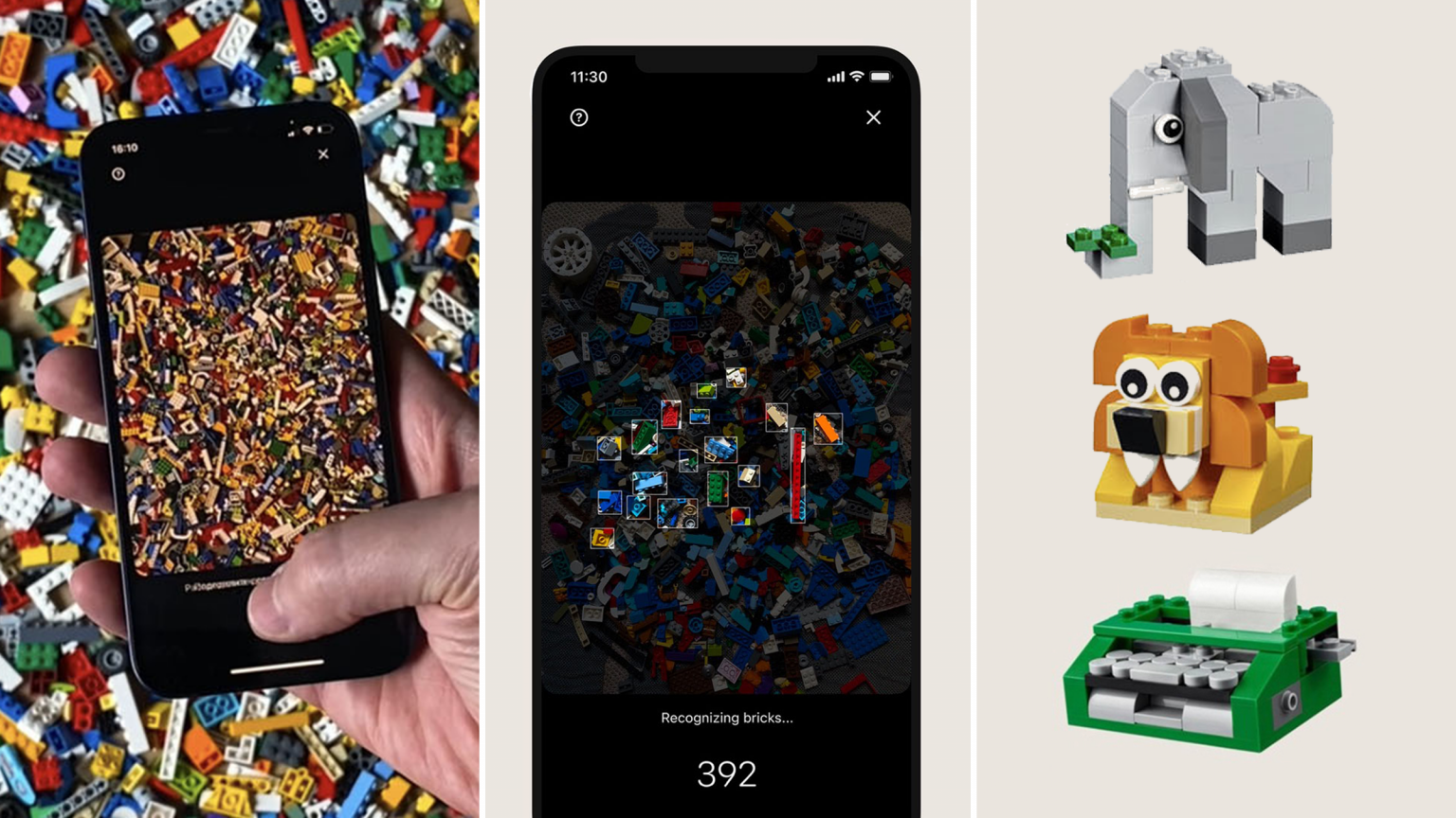 Cette application scanne vos LEGO pour vous proposer des idées de ...