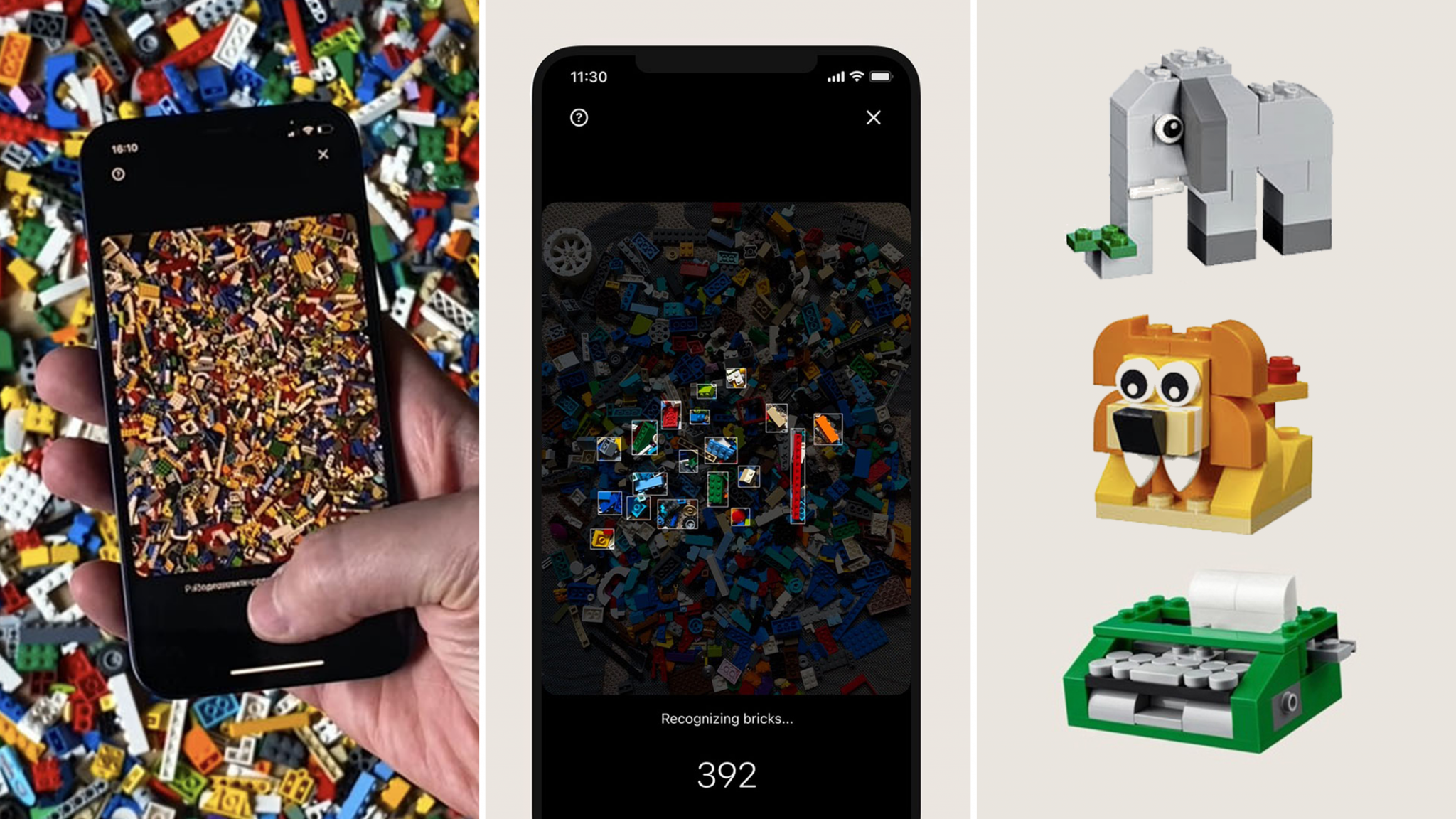 Cette application scanne vos LEGO pour vous proposer des idées de ...