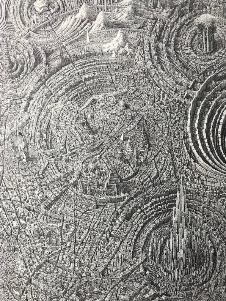 Les illustrations étourdissantes de précision de l'artiste Benjamin Sack