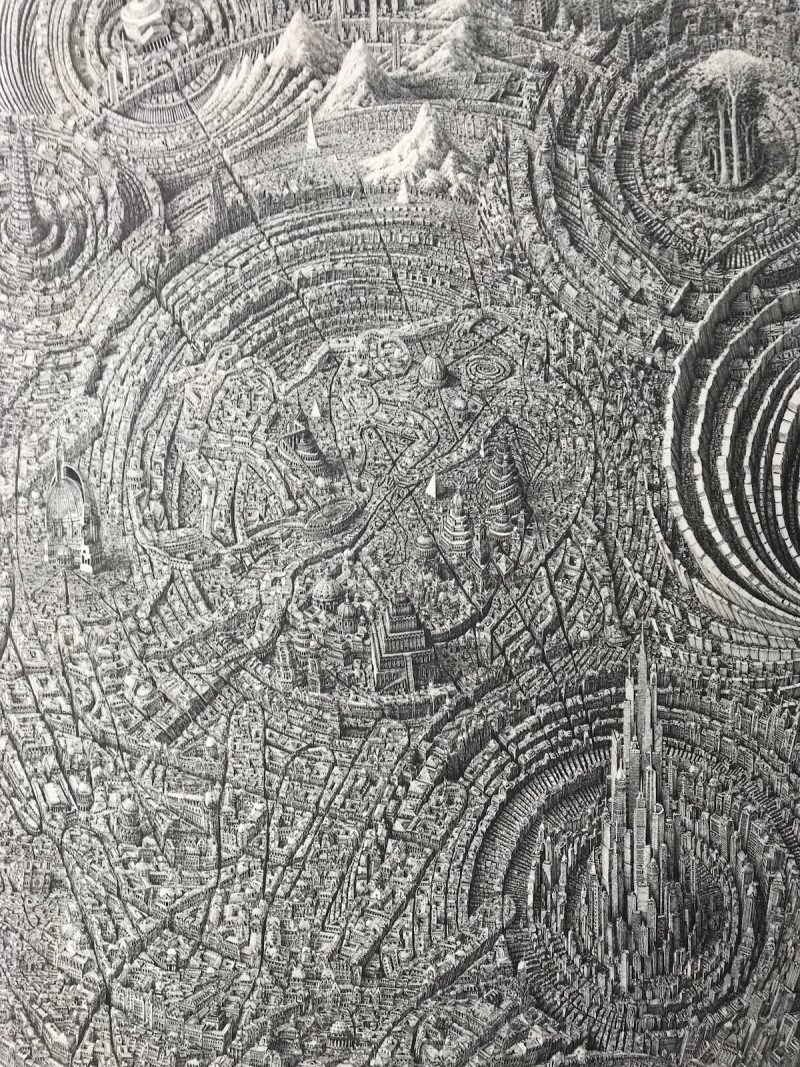 Les illustrations étourdissantes de précision de l'artiste Benjamin Sack