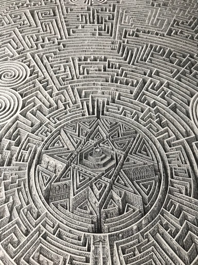 Les illustrations étourdissantes de précision de l'artiste Benjamin Sack