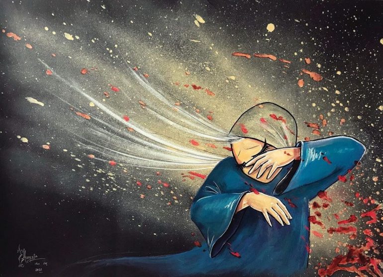 Les créations déchirantes de Shamsia Hassani : première street artiste ...