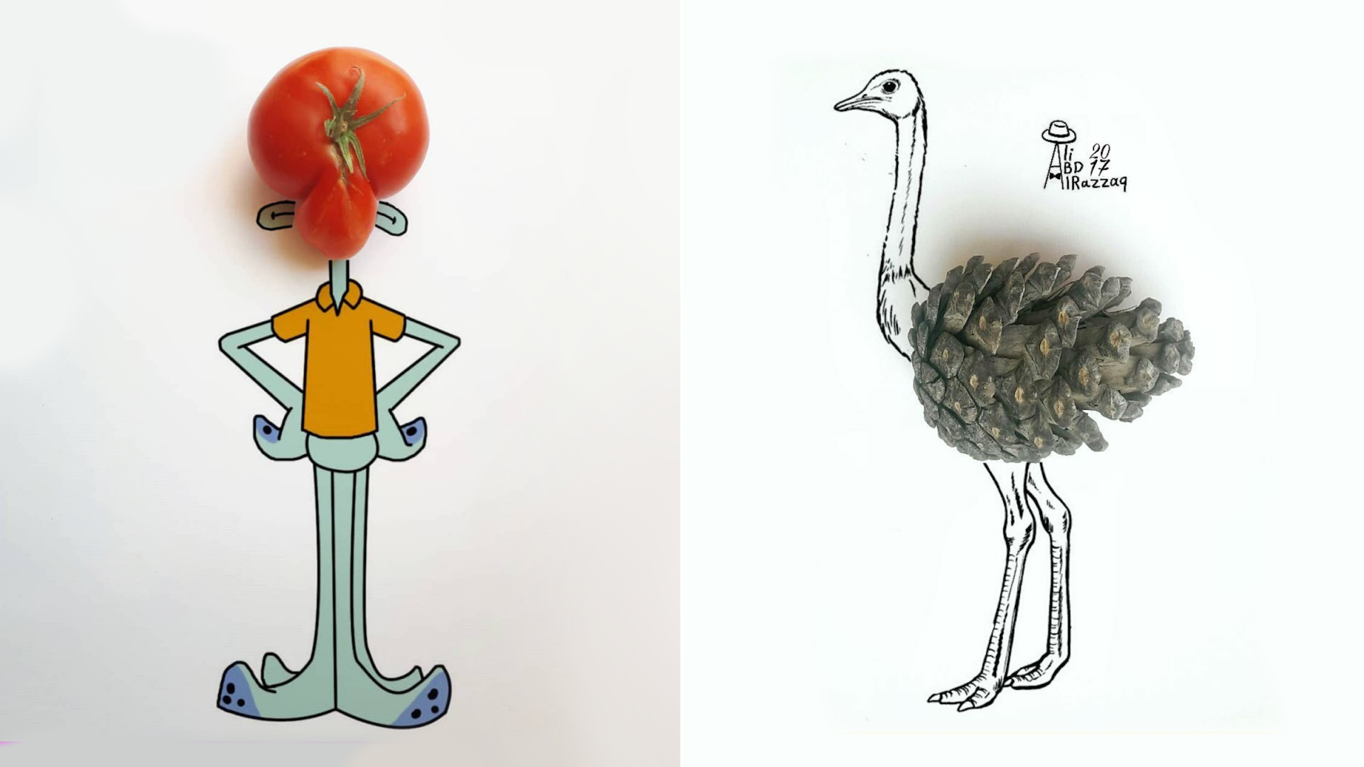 30 illustrations amusantes qui mettent en scène des objets du quotidien ...